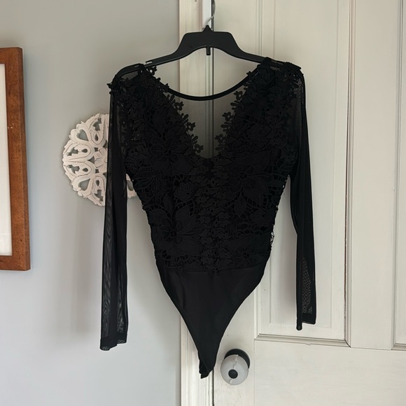 Tops | Bodysuit Xl Lacey Great For Boudoir | Poshmark